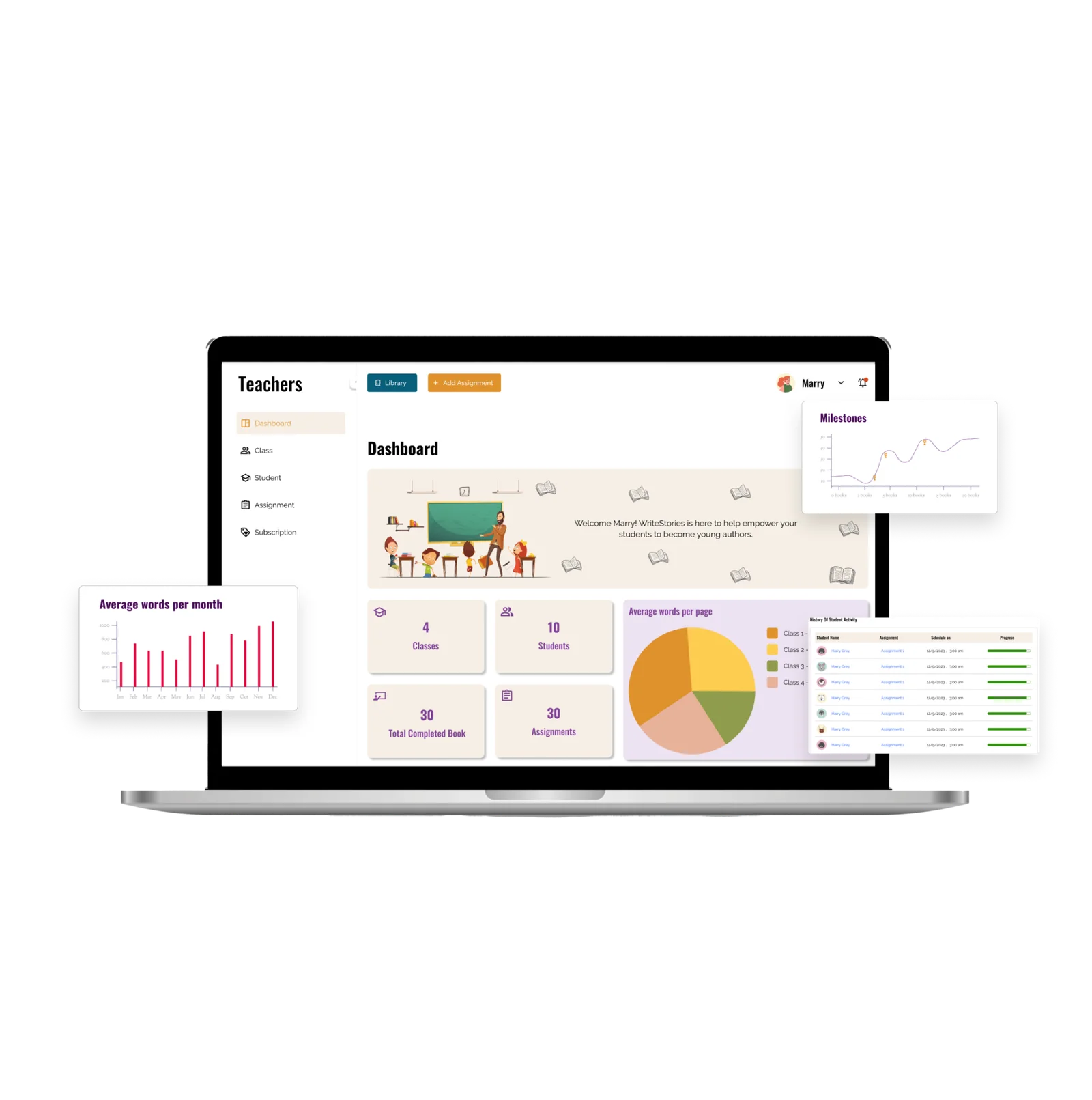 Kids Story Writing Platform for Young Creators